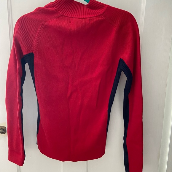 Tommy Hilfiger | Sweaters | Nwt Tommy Hilfiger Womens Red Halfzip ...